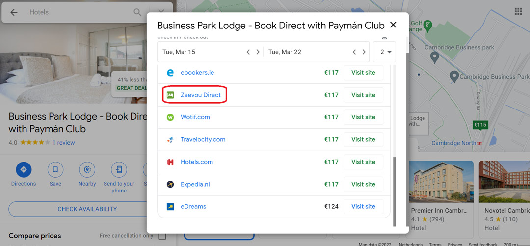 Benefits of Listing on Google Hotels and Google Vacation Rentals
