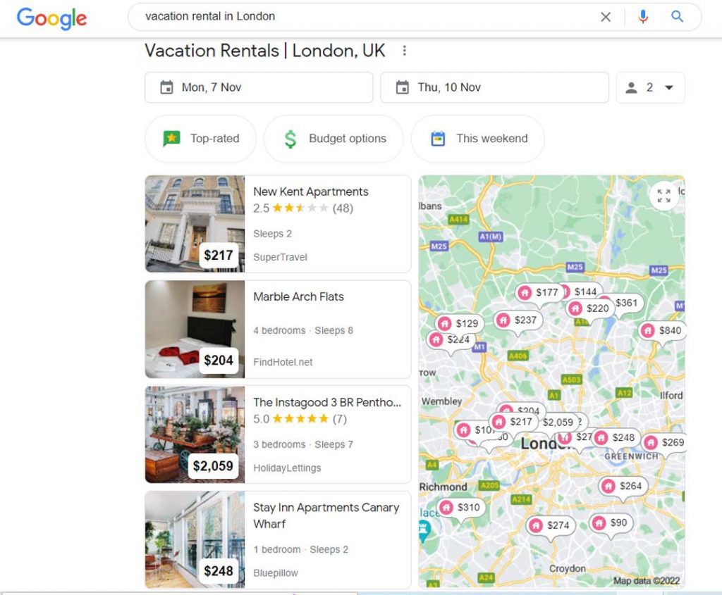Google Vacation Rentals can help you grow your business